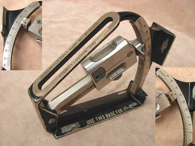 Scientific Collectables for WW2 MK VI Field Artillery clinometers by ...