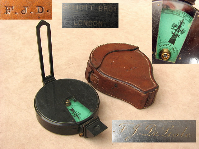 Scientific Collectables for Elliott Bros prismatic compass used in Zulu ...