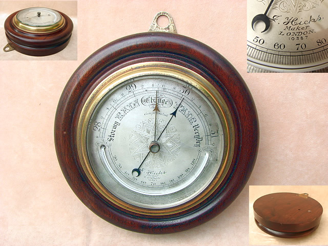 Scientific Collectables for 19th century Antique barometers by James ...