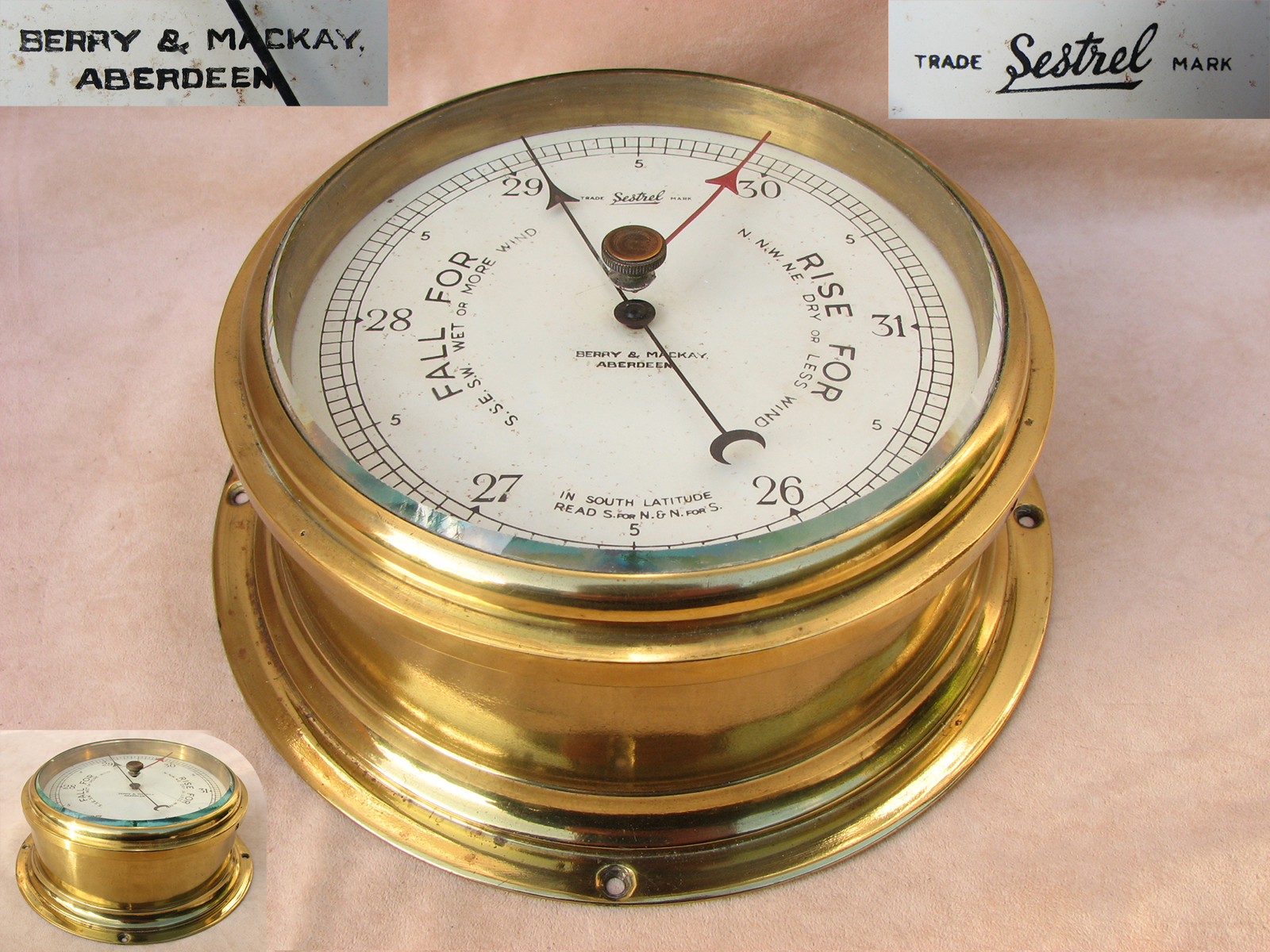 Scientific Collectables for Sestrel marine barometers by Henry Browne & Son