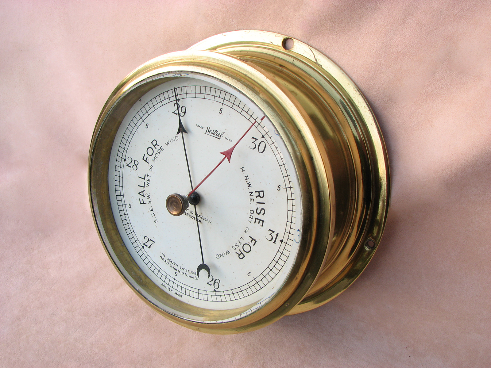 Scientific Collectables for Sestrel marine barometers by Henry Browne & Son