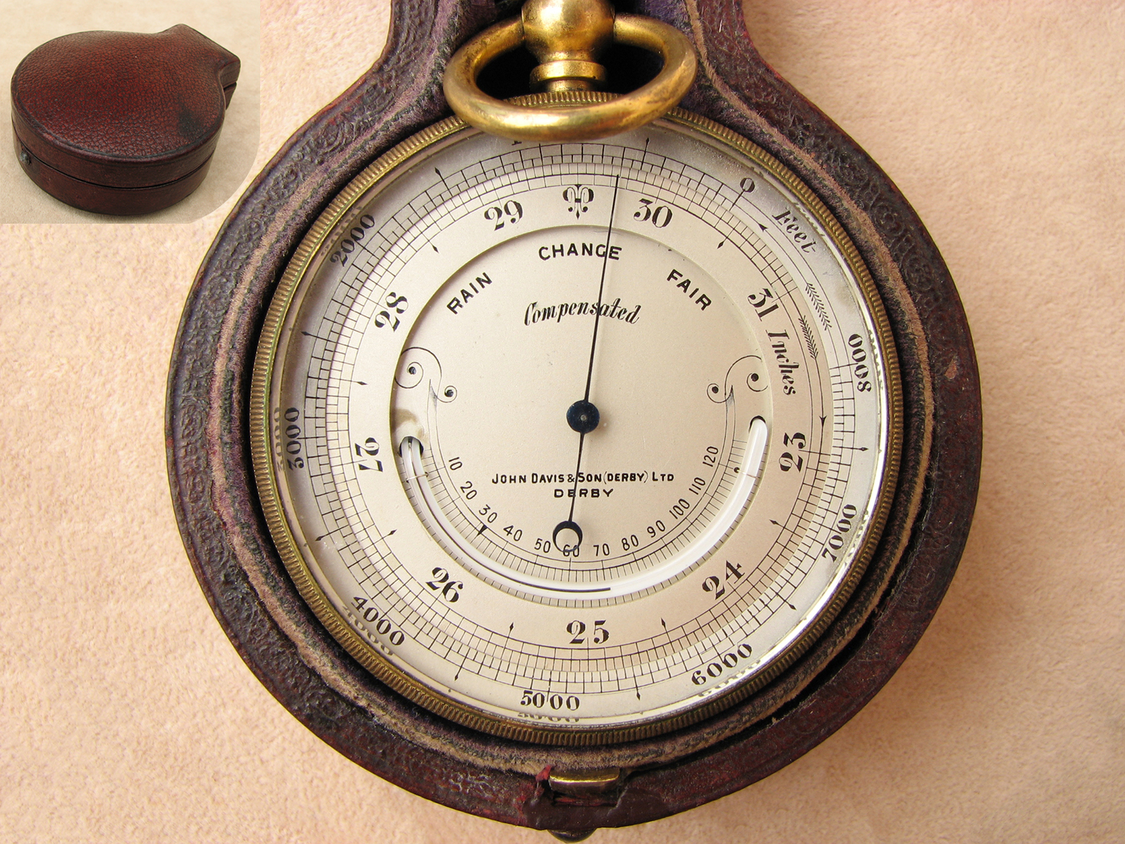 Scientific Collectables for John Davis antique pocket barometers with ...