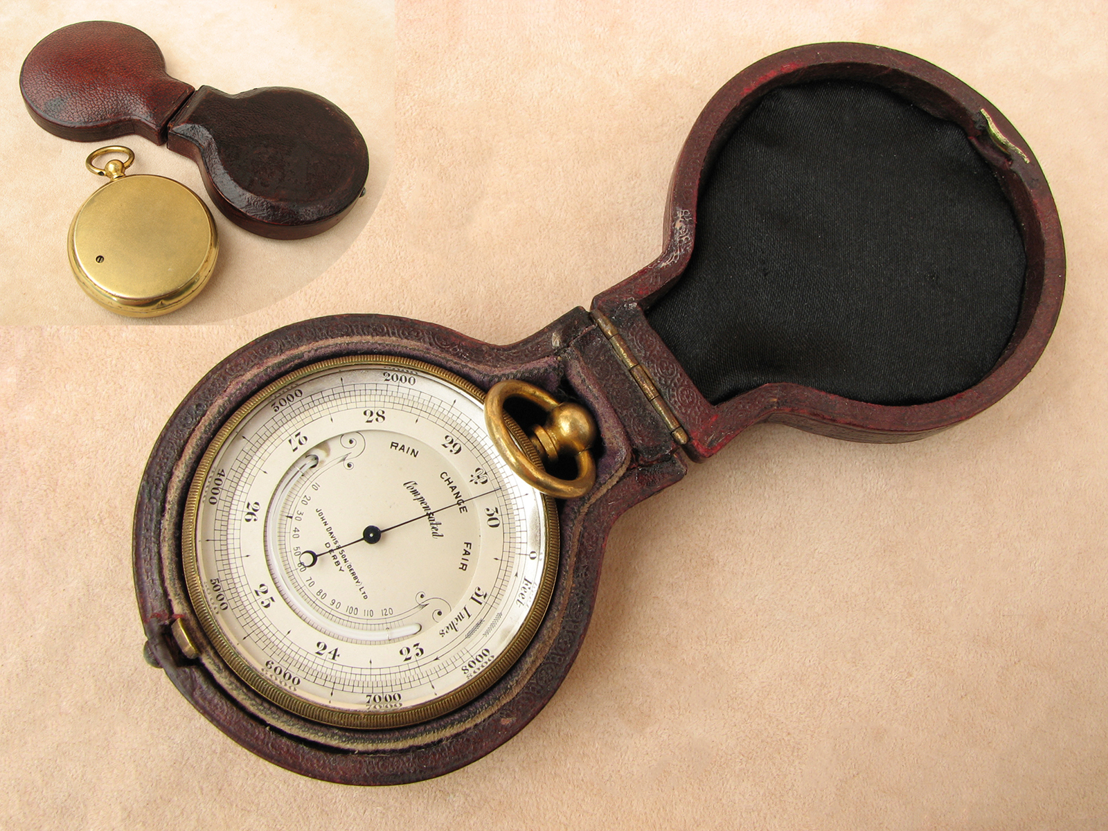 Scientific Collectables for John Davis antique pocket barometers with ...