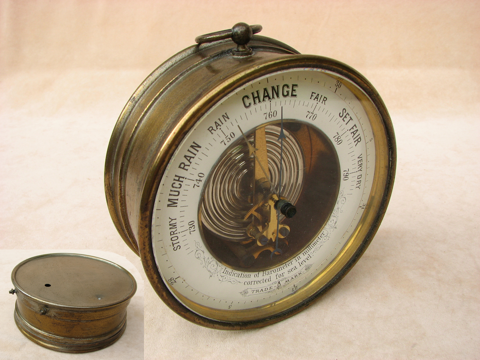 Scientific Collectables for Late 19th century Lufft aneroid barometer ...