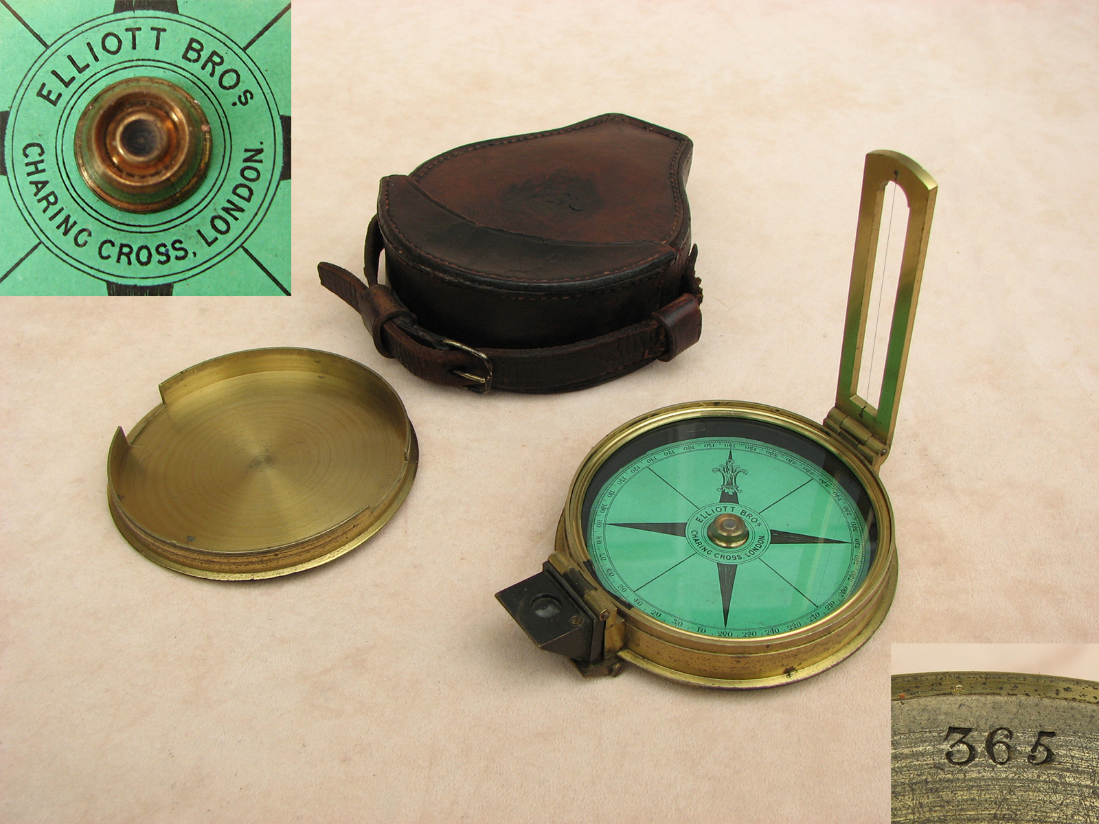 Scientific Collectables for Mid 19th century prismatic sighting compass ...