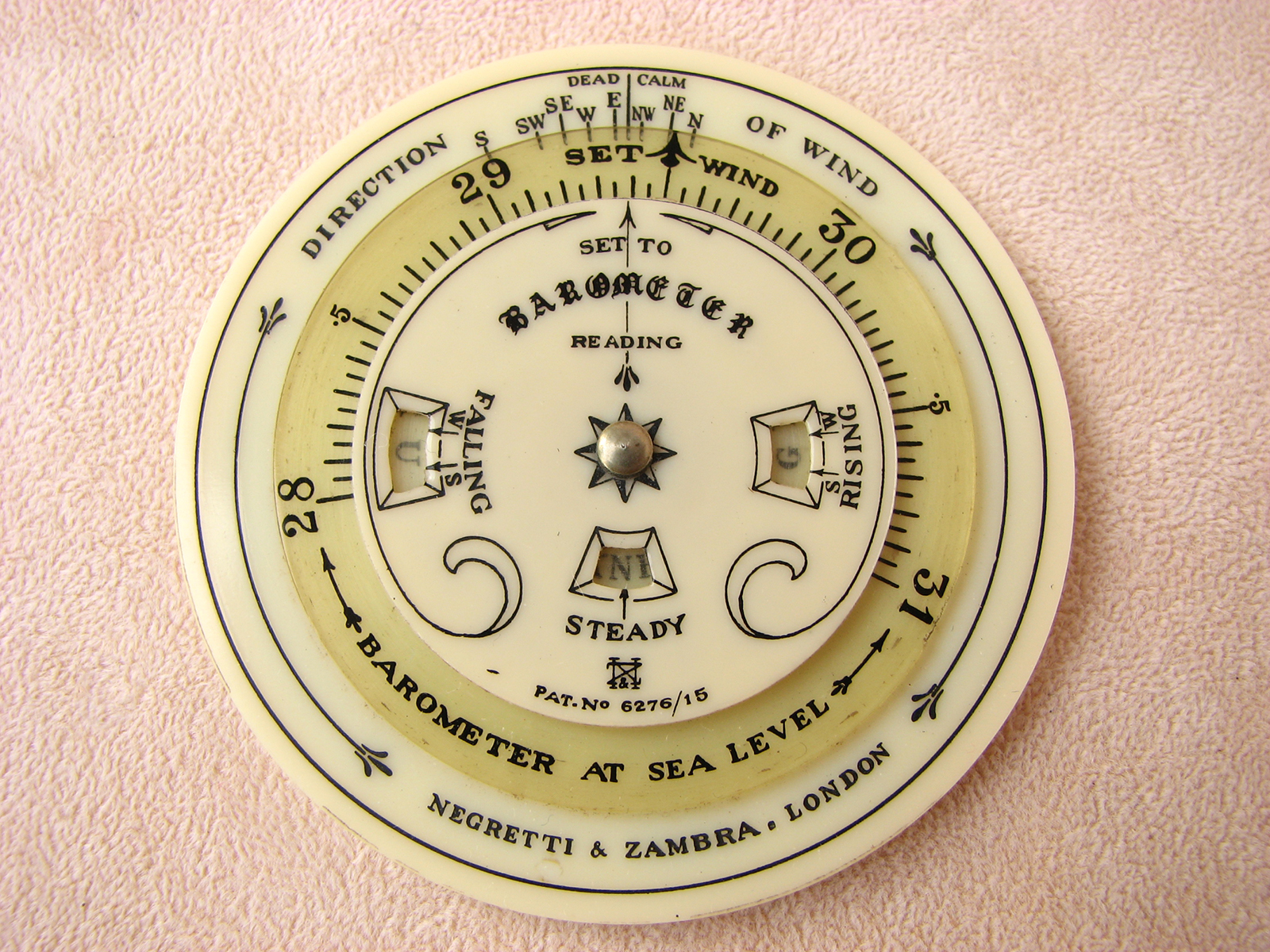 Scientific Collectables for Negretti & Zambra pocket weather forecasters