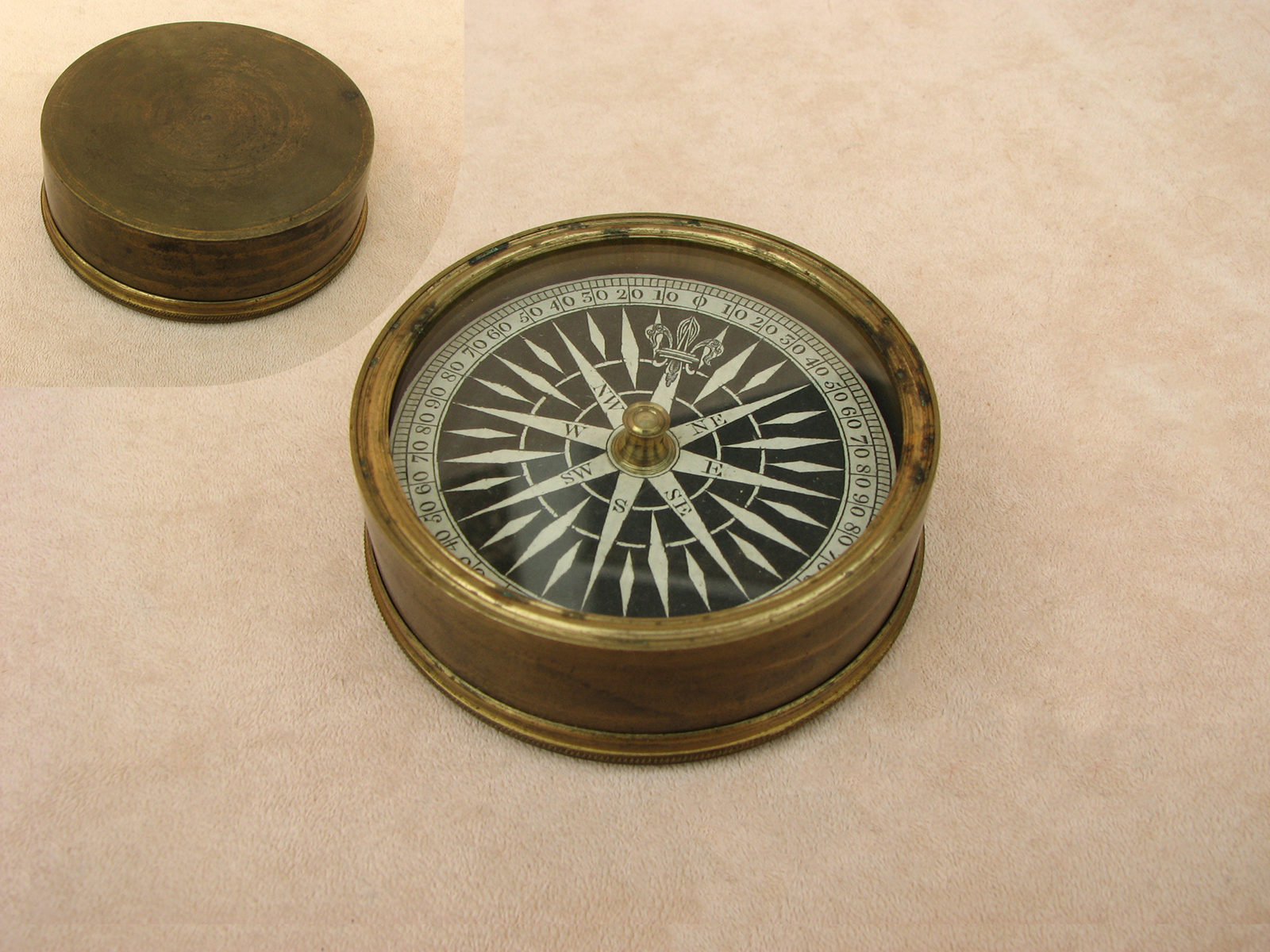 Scientific Collectables for Antique 19th century brass cased pocket ...