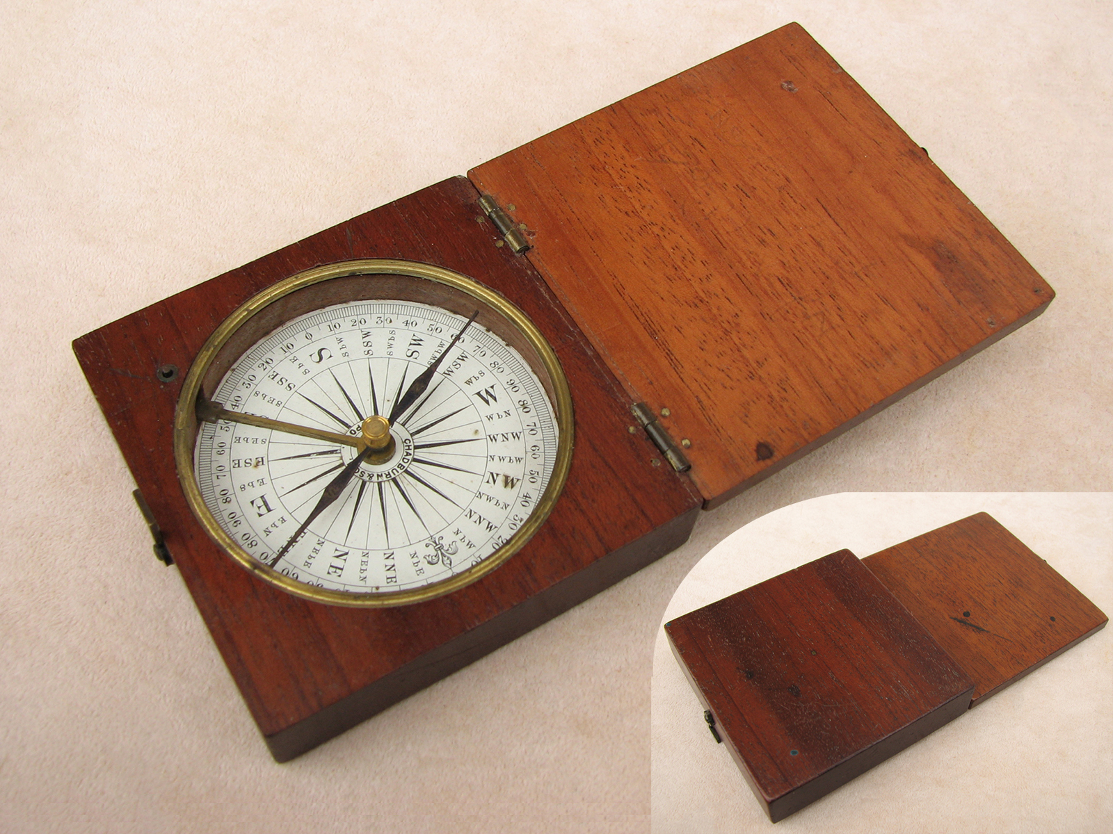 Scientific Collectables for Victorian Chadburn & Son pocket compasses