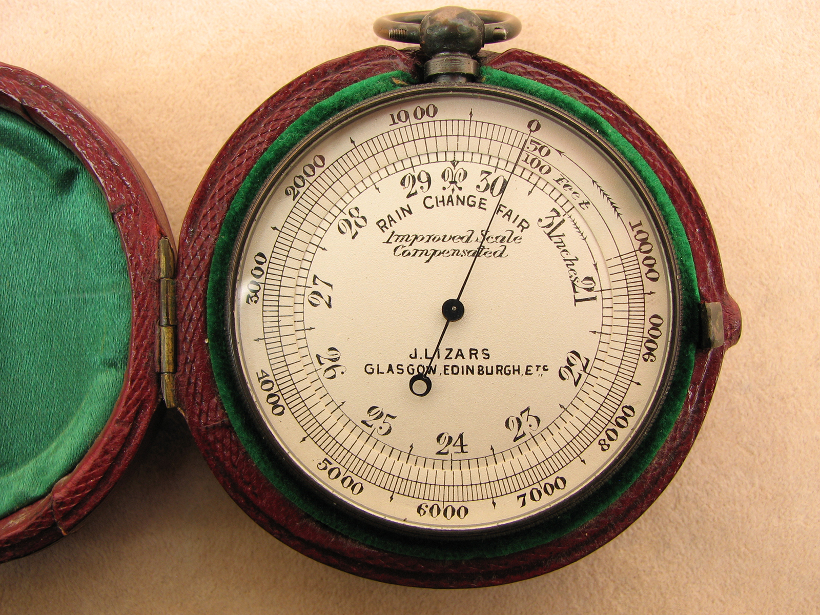 Scientific Collectables for High altitude pocket barometers and altimeters