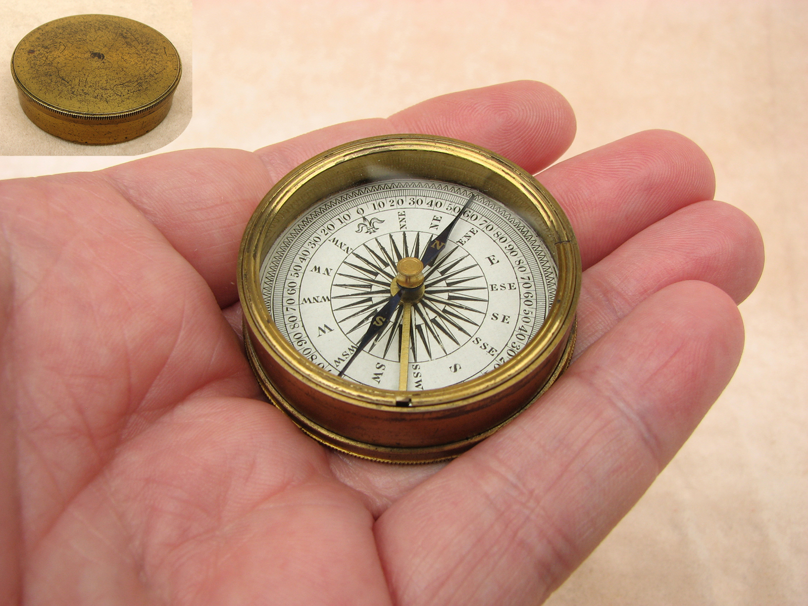 Scientific Collectables for 19th century Victorian brass cased pocket ...