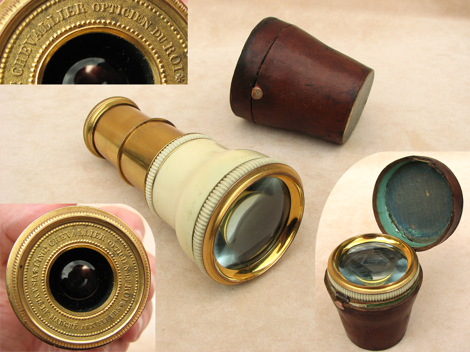 Scientific Collectables for Early 19th Century Chevallier Monocular ...