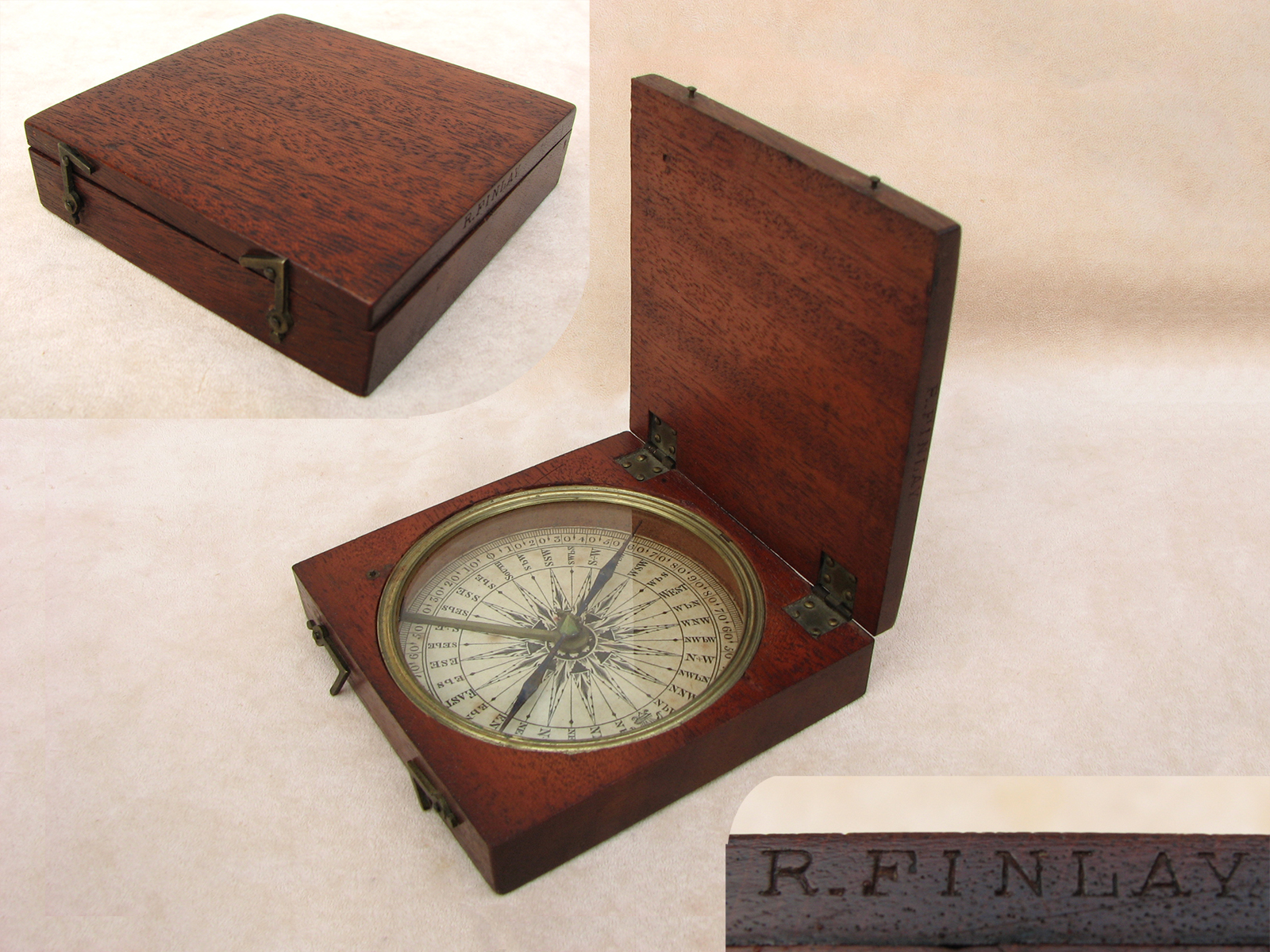 Scientific Collectables for Georgian period travellers mahogany cased ...