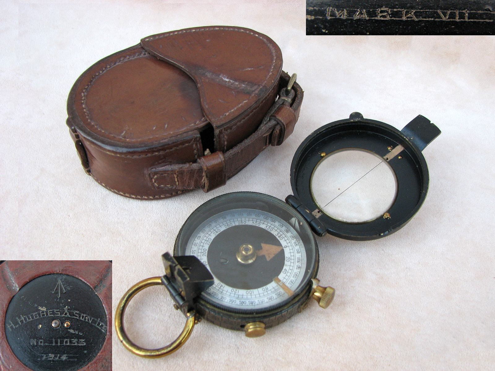 Scientific Collectables for 1914 Henry Hughes WW1 British Army Verners ...