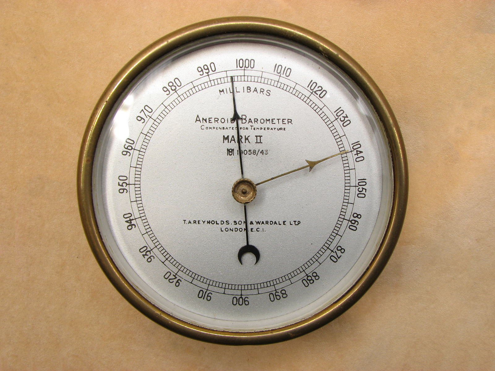 Scientific Collectables for WW2 Meteorological Office MK 2 Barometers ...