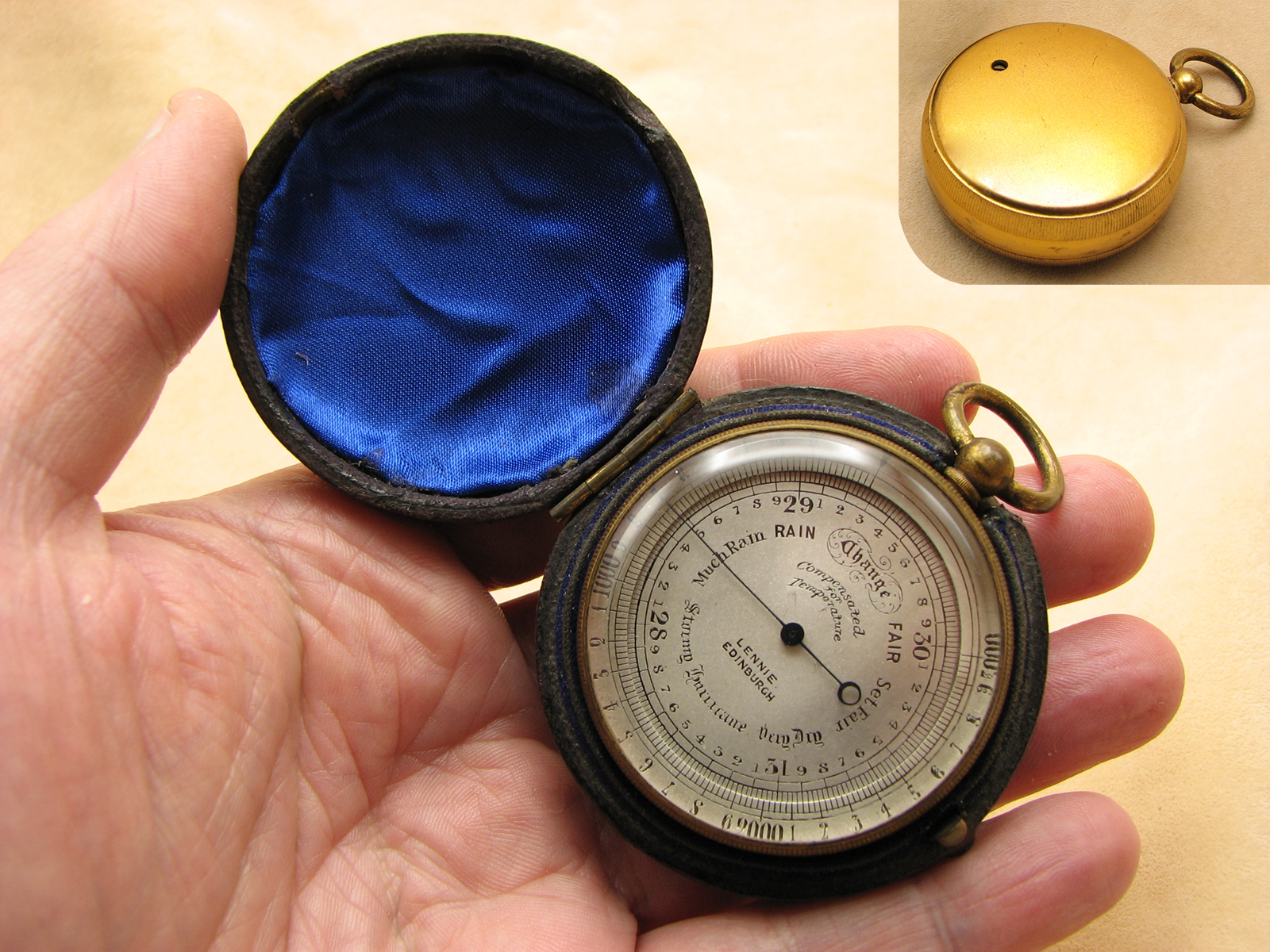 Scientific Collectables for 19th century Antique pocket barometers by ...