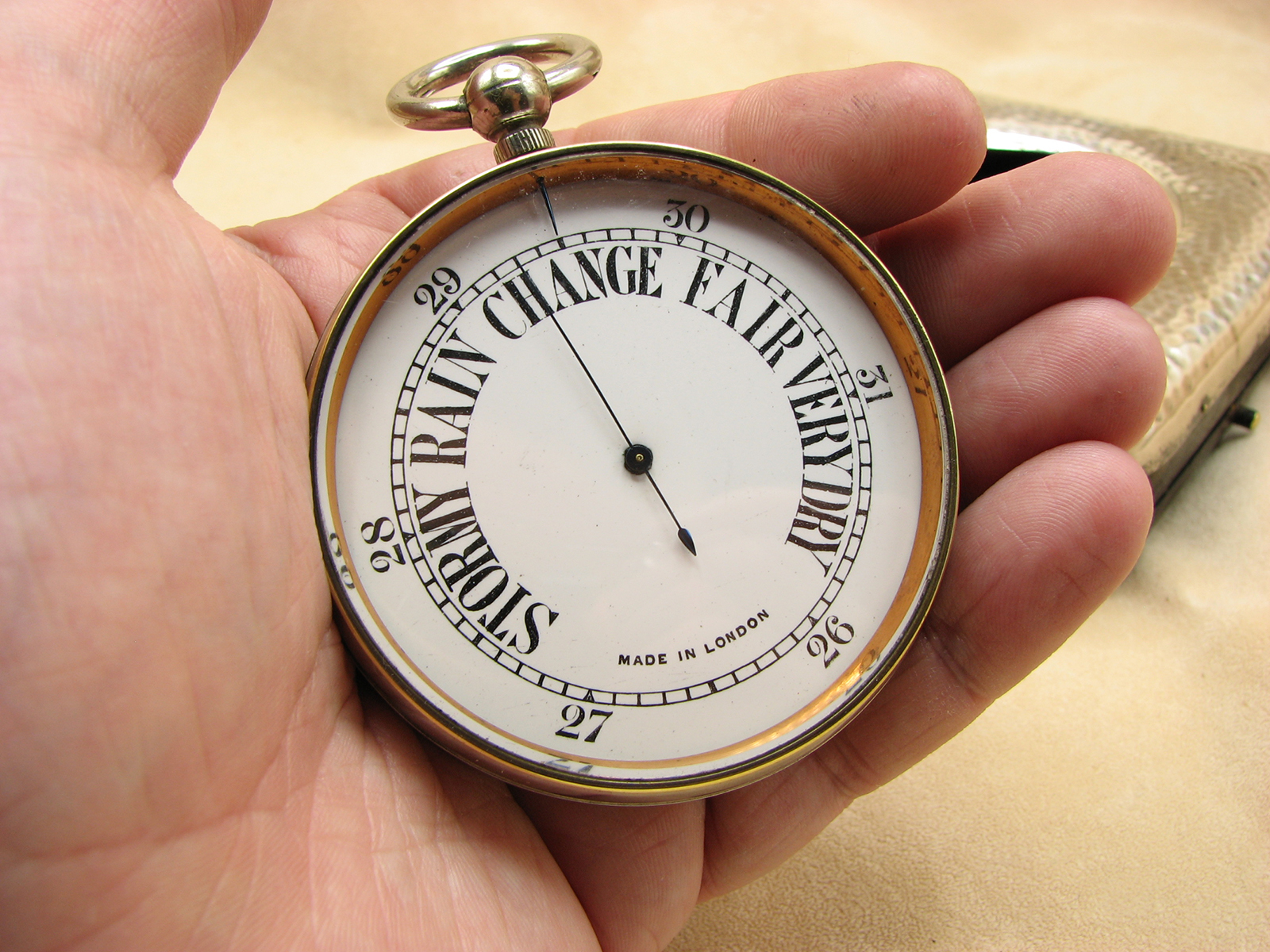 Scientific Collectables for Antiqued silver hallmarked Goliath pocket ...