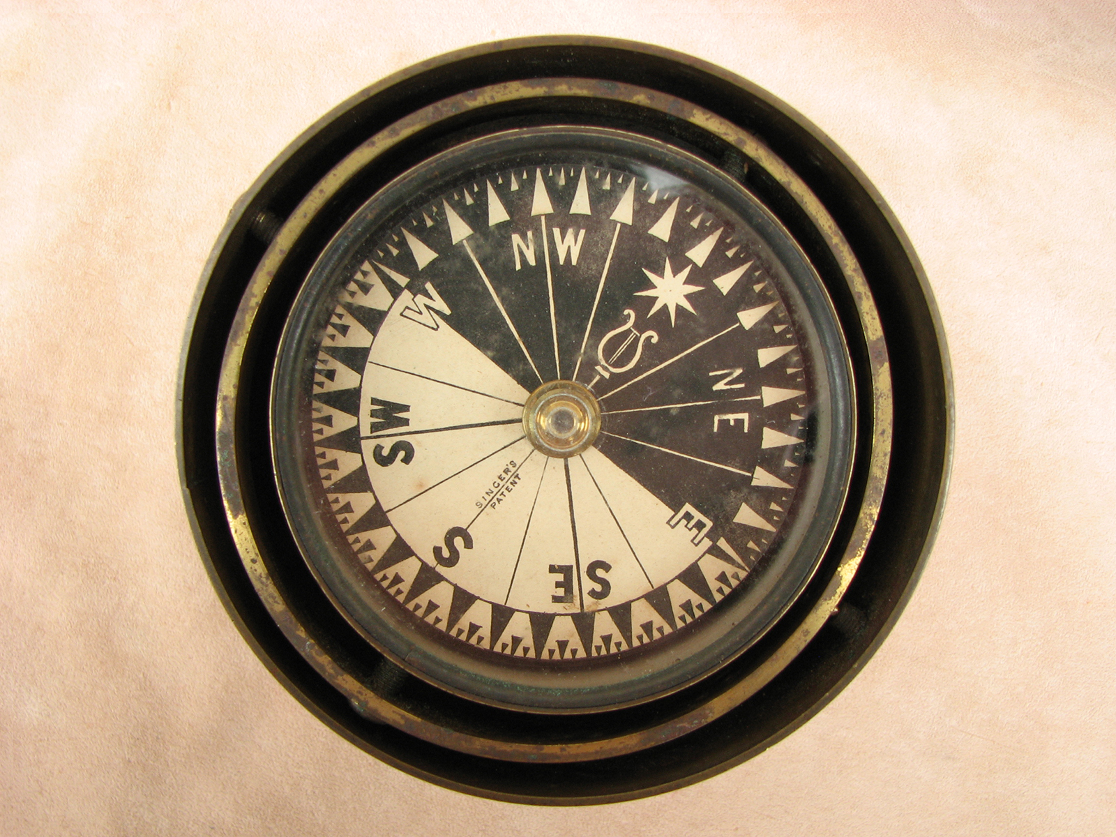 Scientific Collectables for antique 19th century brass gimbal singers ...