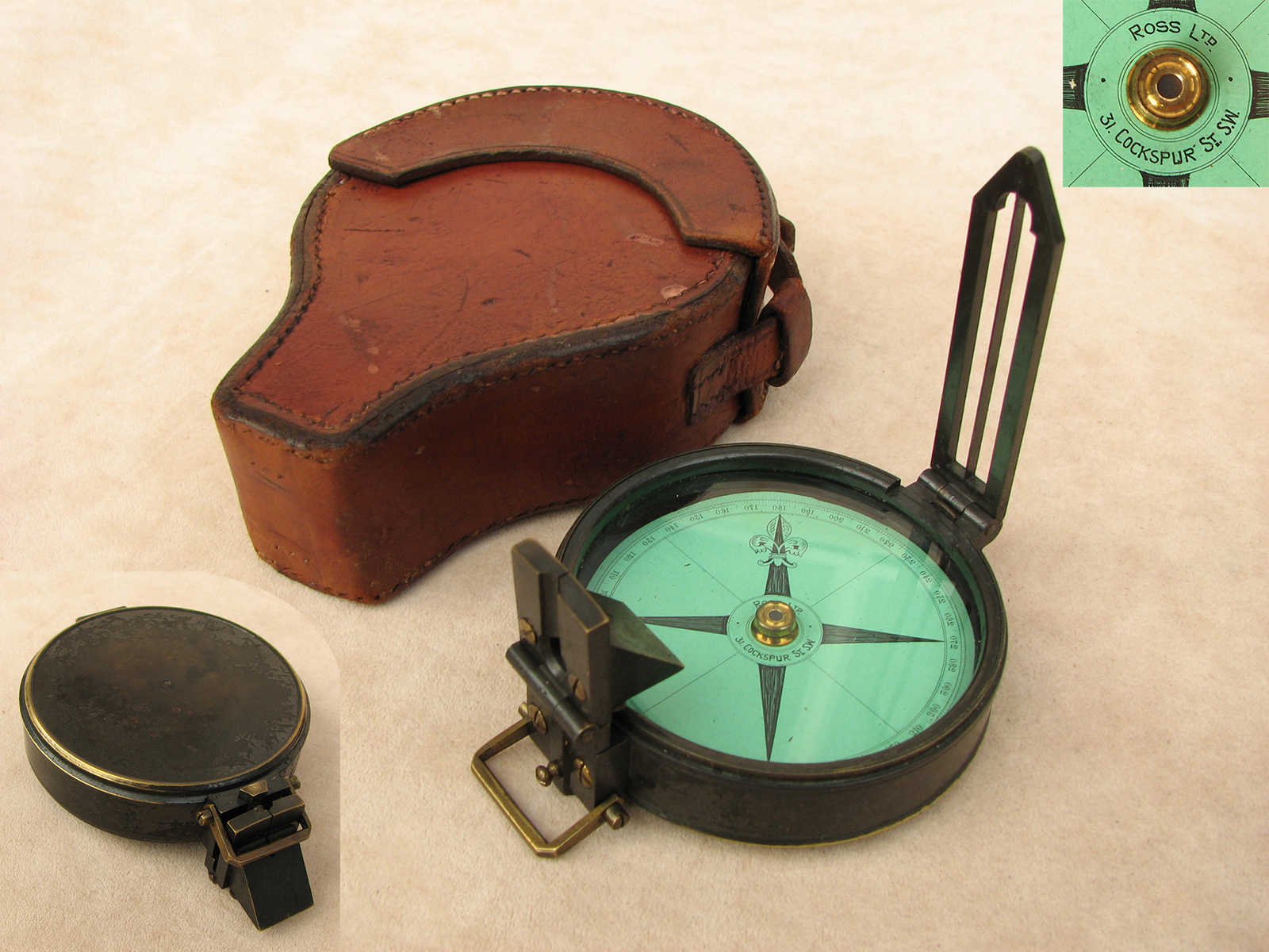 Scientific Collectables for Mid 19th century prismatic sighting compasses