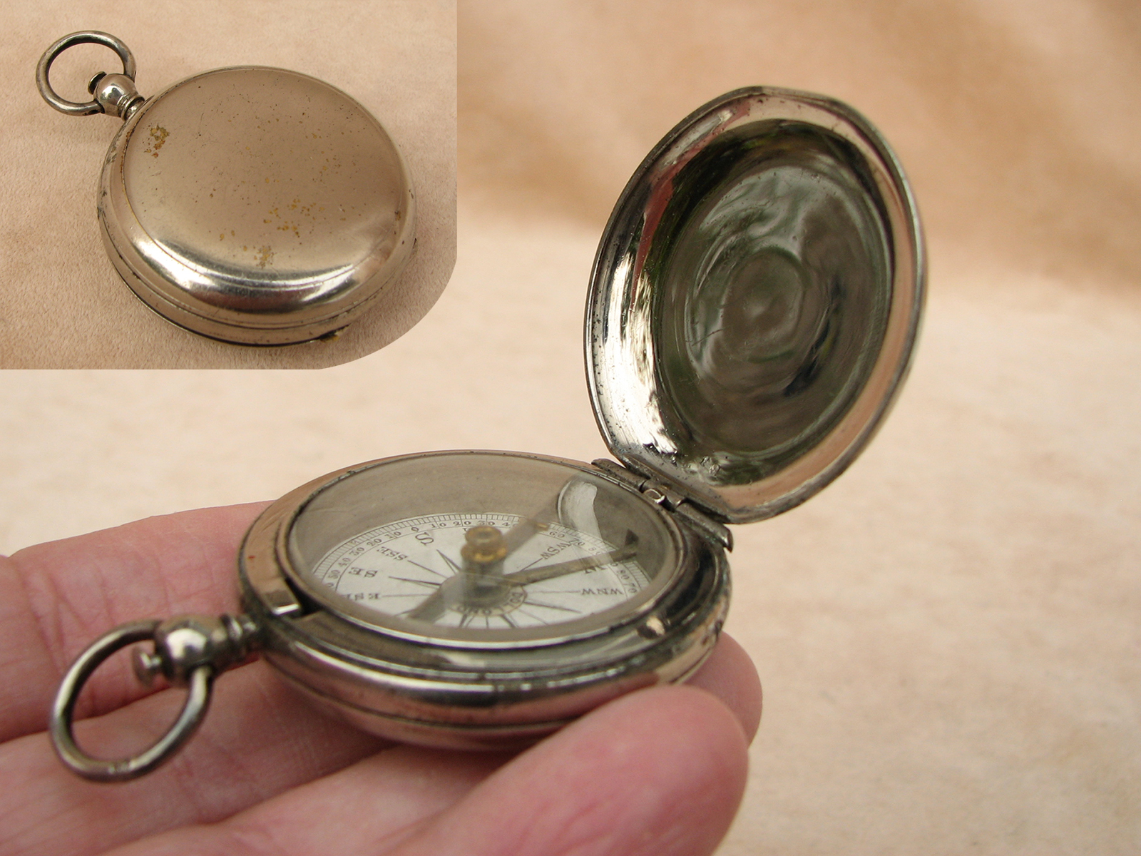 Scientific Collectables for Dollond Victorian hunter cased pocket compasses