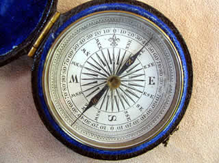 Scientific Collectables for early Victorian antique pocket compasses