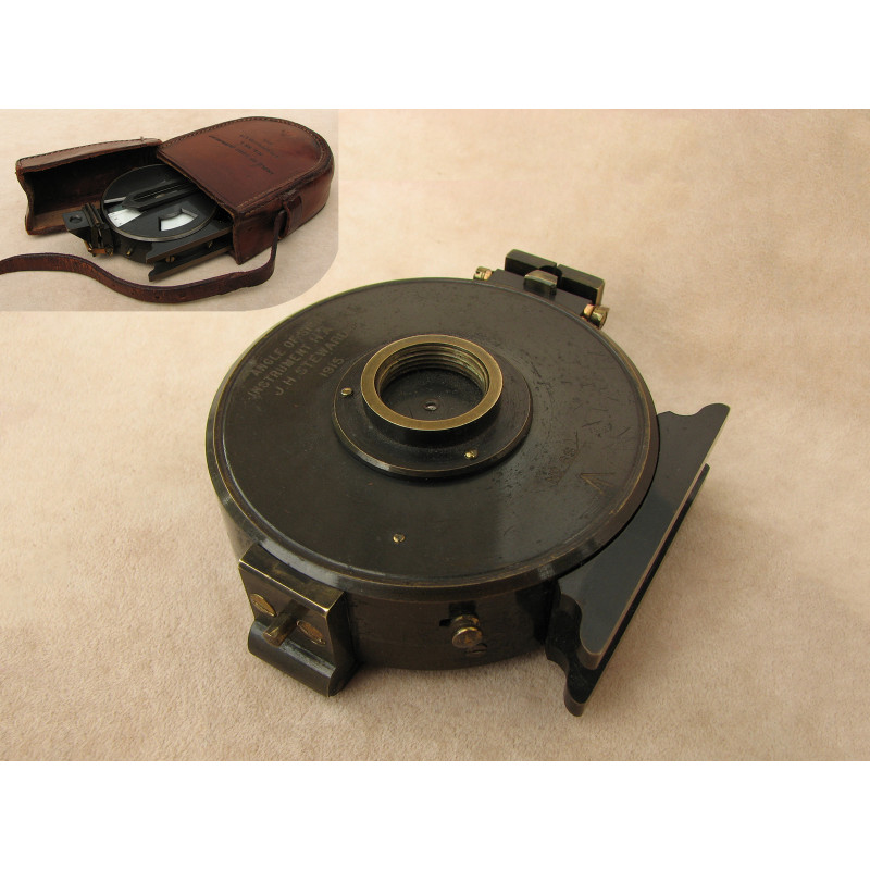 WW1 Angle of Sight Instrument issued to 21st section Anti Aircraft Battery